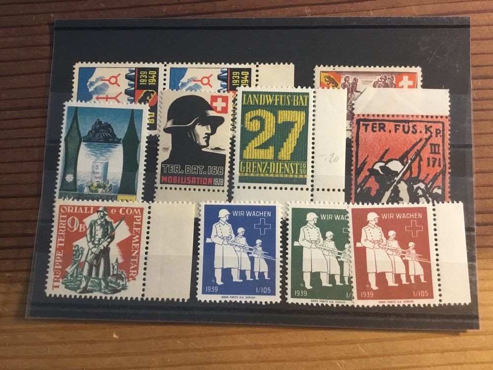 Militär Schweiz 2. WK Lot (Gebraucht) in Roggwil TG für CHF 2 – mit Lieferung auf Ricardo kaufen