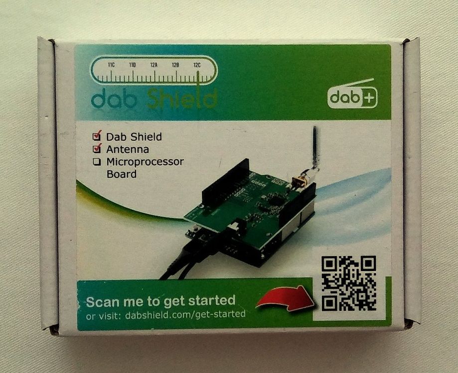 DAB shield Board - Entwicklungsboard für DAB Empfang (Neu und ...