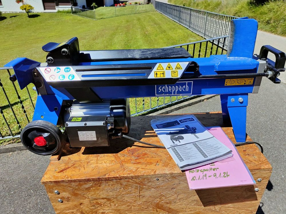 Scheppach HL 650 Hydraulik Spalter / Holz Spalter (Gebraucht) in ...