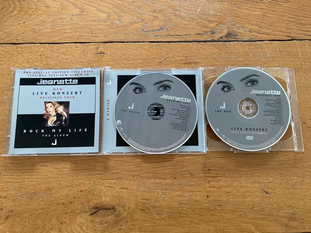 JEANETTE Delicious Tour / Rock my life DVD / CD Pop (Gebraucht) in ...