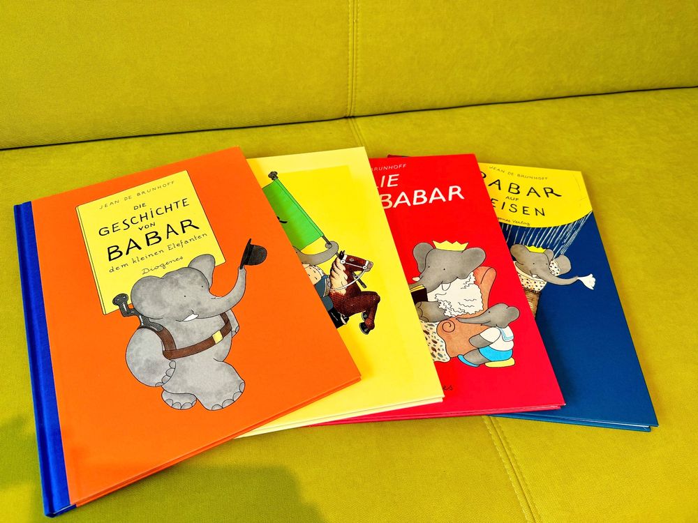 4 Babar Kinderbücher von Jean de Brunhoff | Kaufen auf Ricardo