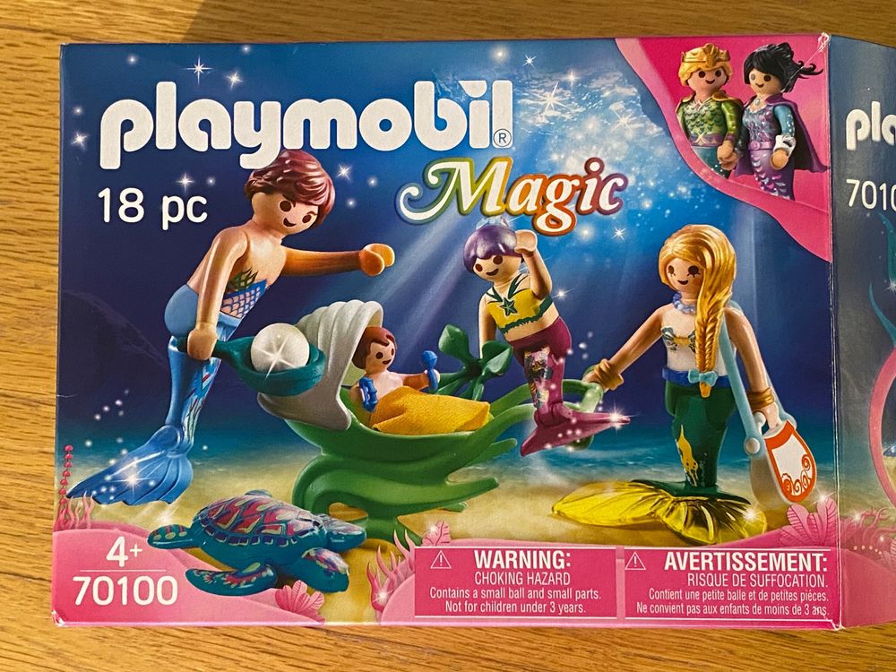 Playmobil Magic 70100 - Familie mit Muschelkinderwagen | Kaufen auf Ricardo