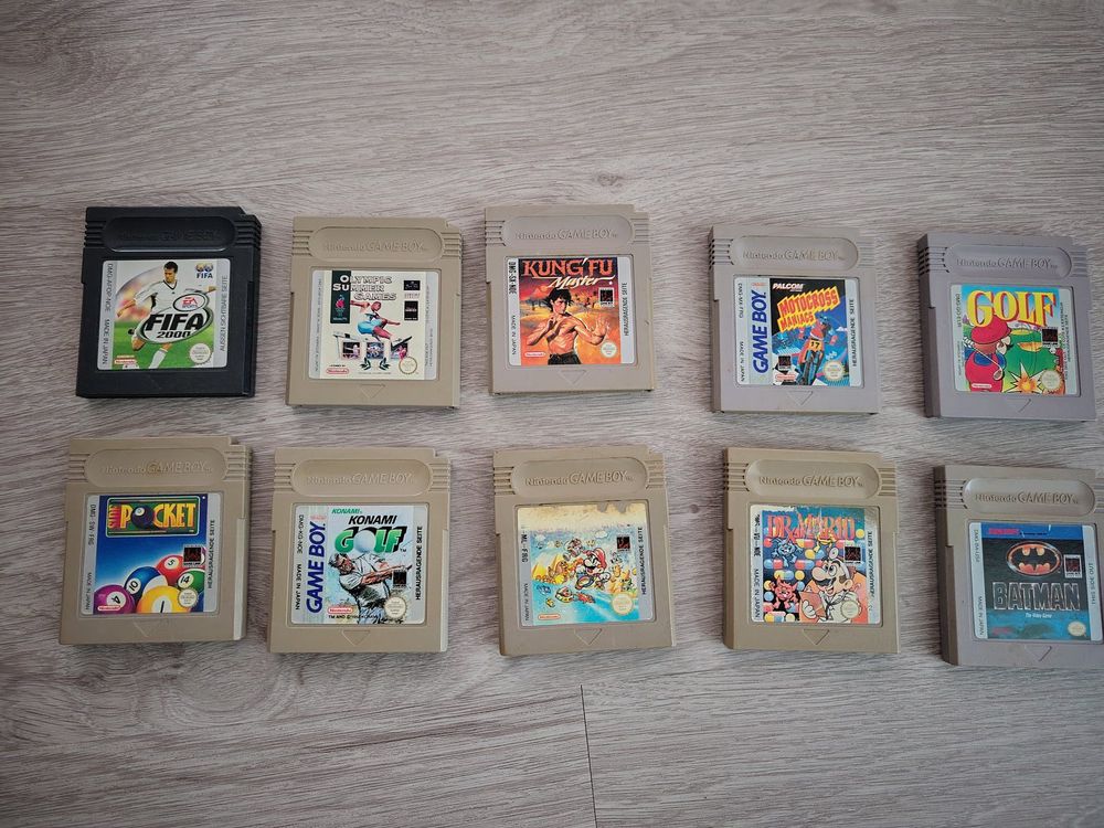 22 Spiele Nintendo Game Boy Set (Gebraucht) in Schachen LU für CHF 31 ...