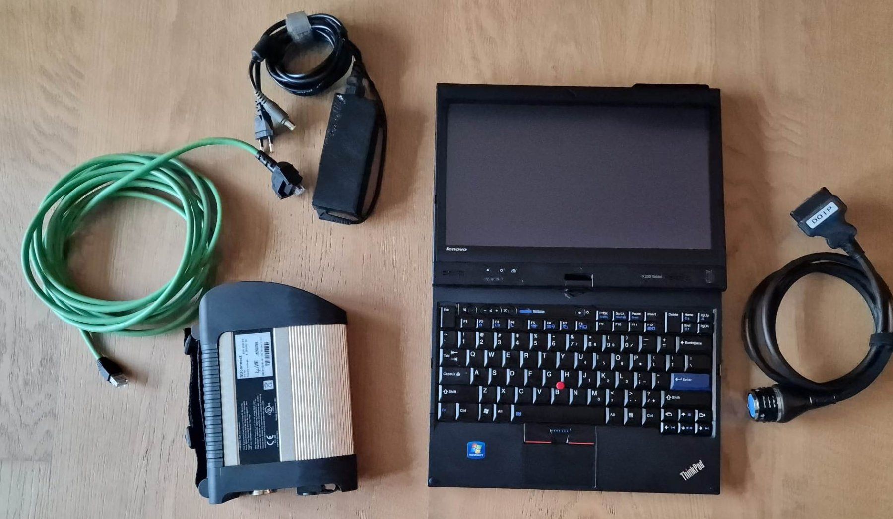 MB SD Star XENTRY C4 inkl. Diagnose PC Benz OBD2 Set Service (Gebraucht ...