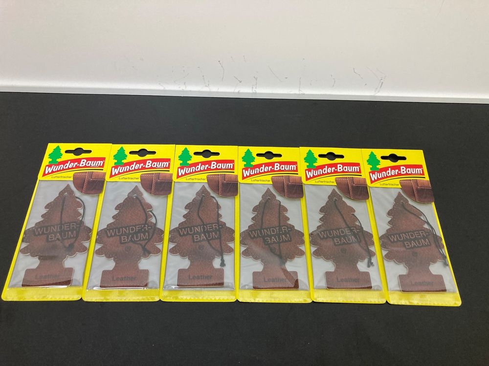 Neu Auto Lufterfrischer Wunderbaum Leather (6x) | Kaufen auf Ricardo