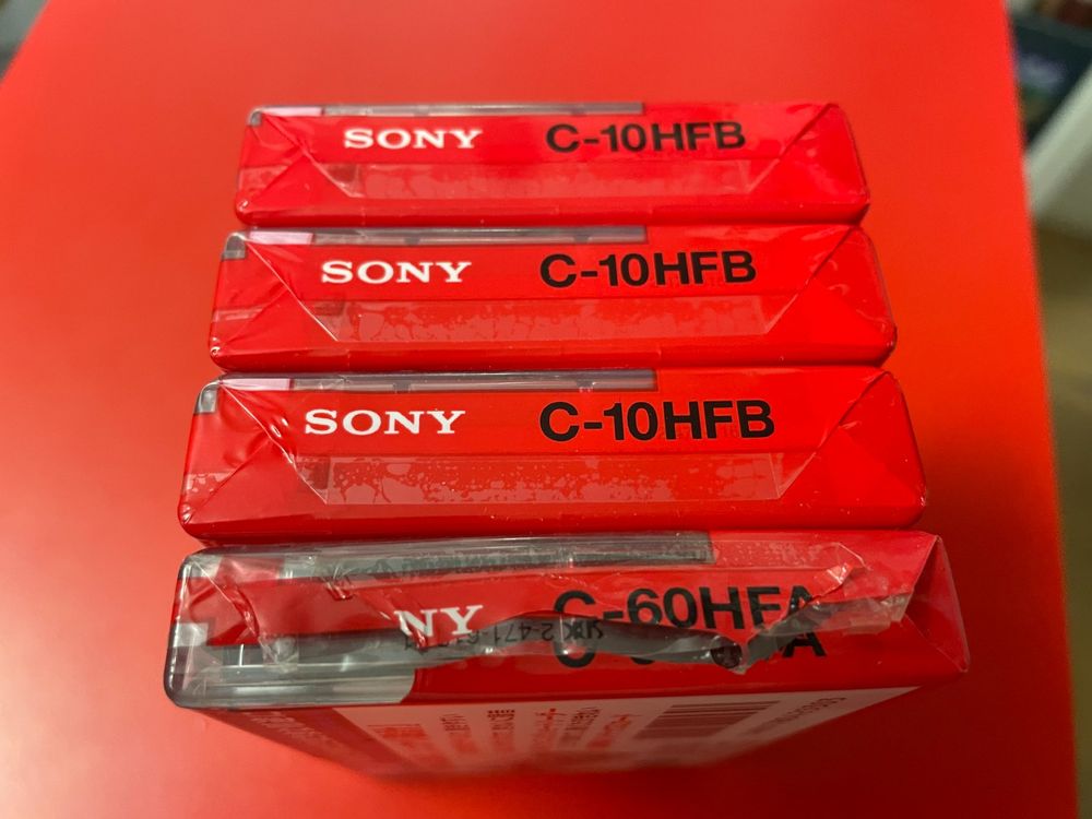 4 x SONY HF-10 und HF-60 Type I Normal Audio Kassetten! (Neu und ...
