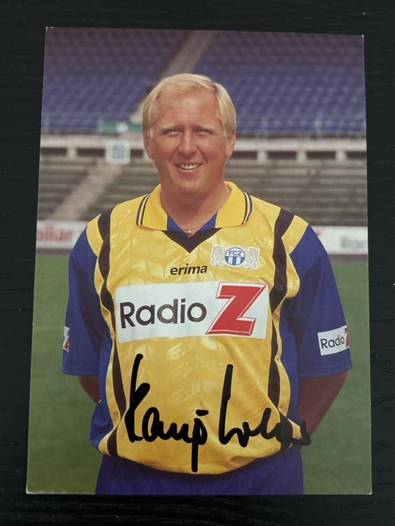 Signiertes Hanjo Weller Foto FCZ Fussball Rarität Sommer 202 (Gebraucht ...