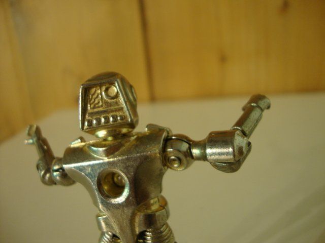 METAL-MAN Roboter Mehrgelenk-Metall ZEE TOYS Zylmex 1979 (Usato) a ...