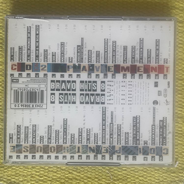 BRAVO HITS-2CD BRAVO HITS 8 (Gebraucht) in Rorschacherberg für CHF 4.9 ...