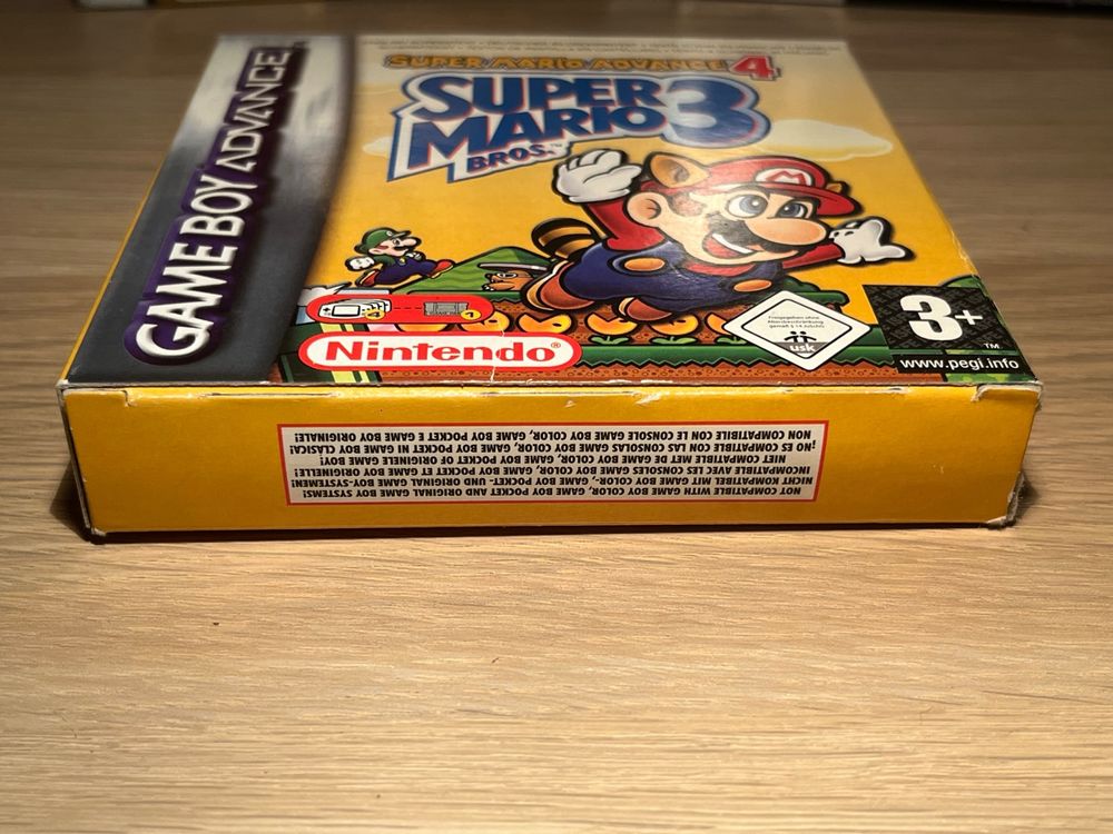 Super Mario Advance 4 Super Mario 3 GameBoy Advance CIB OVP (Gebraucht ...