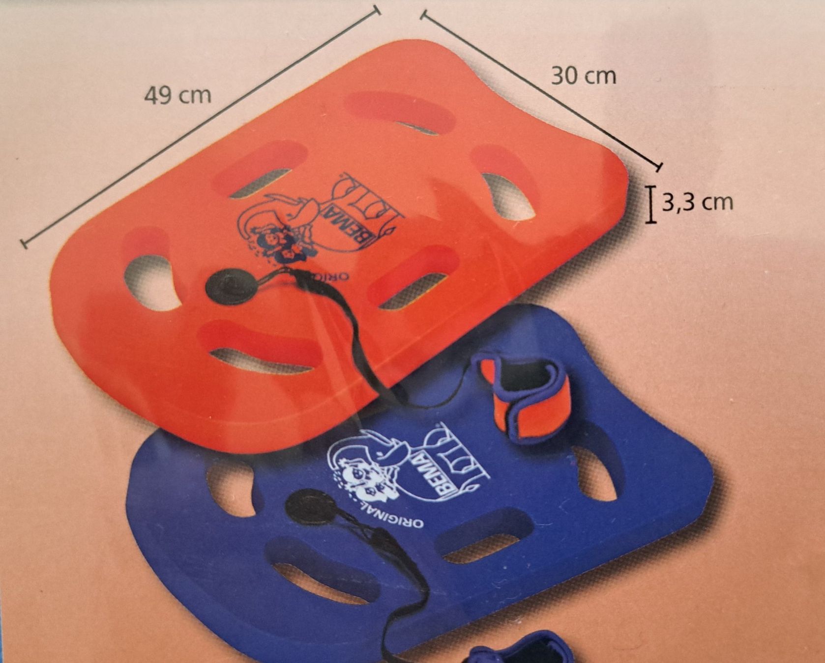 Planche de natation enfant bleue BEMA (Neuf avec emballage d'origine) à ...