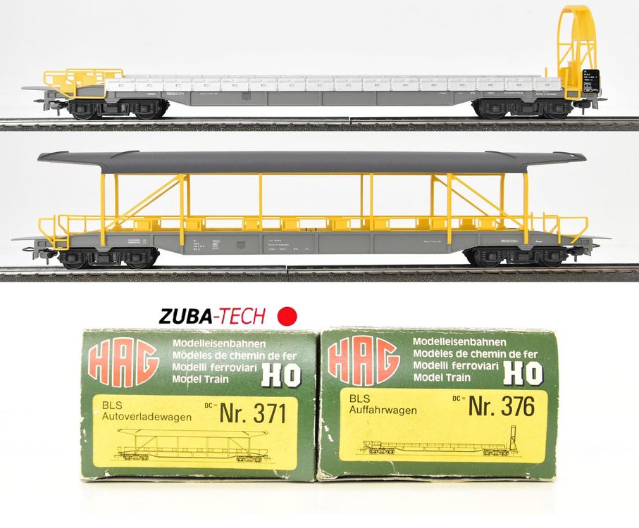 HAG 2x Güterwagen der BLS H0 GS mit OVP | Kaufen auf Ricardo
