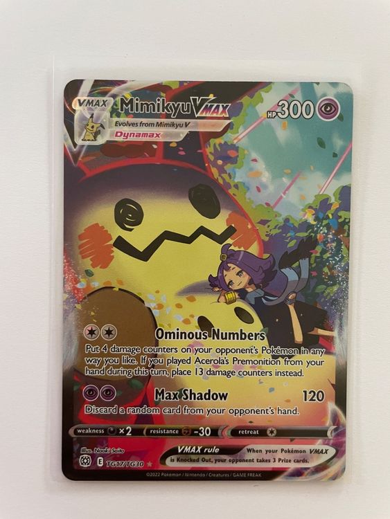 Pokémon Brilliant Stars Mimikyu Vmax (Neu (gemäss Beschreibung)) in ...