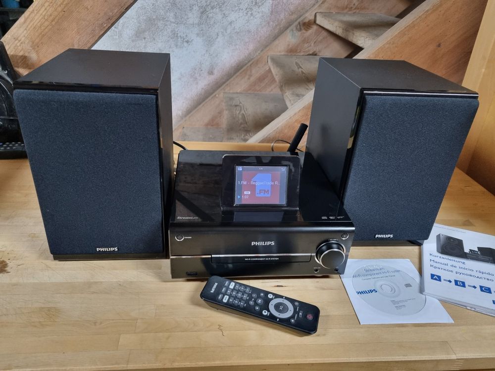 Philips Streamium MCI730 - WiFi-Komponenten-HiFi-Anlage (Gebraucht) in ...