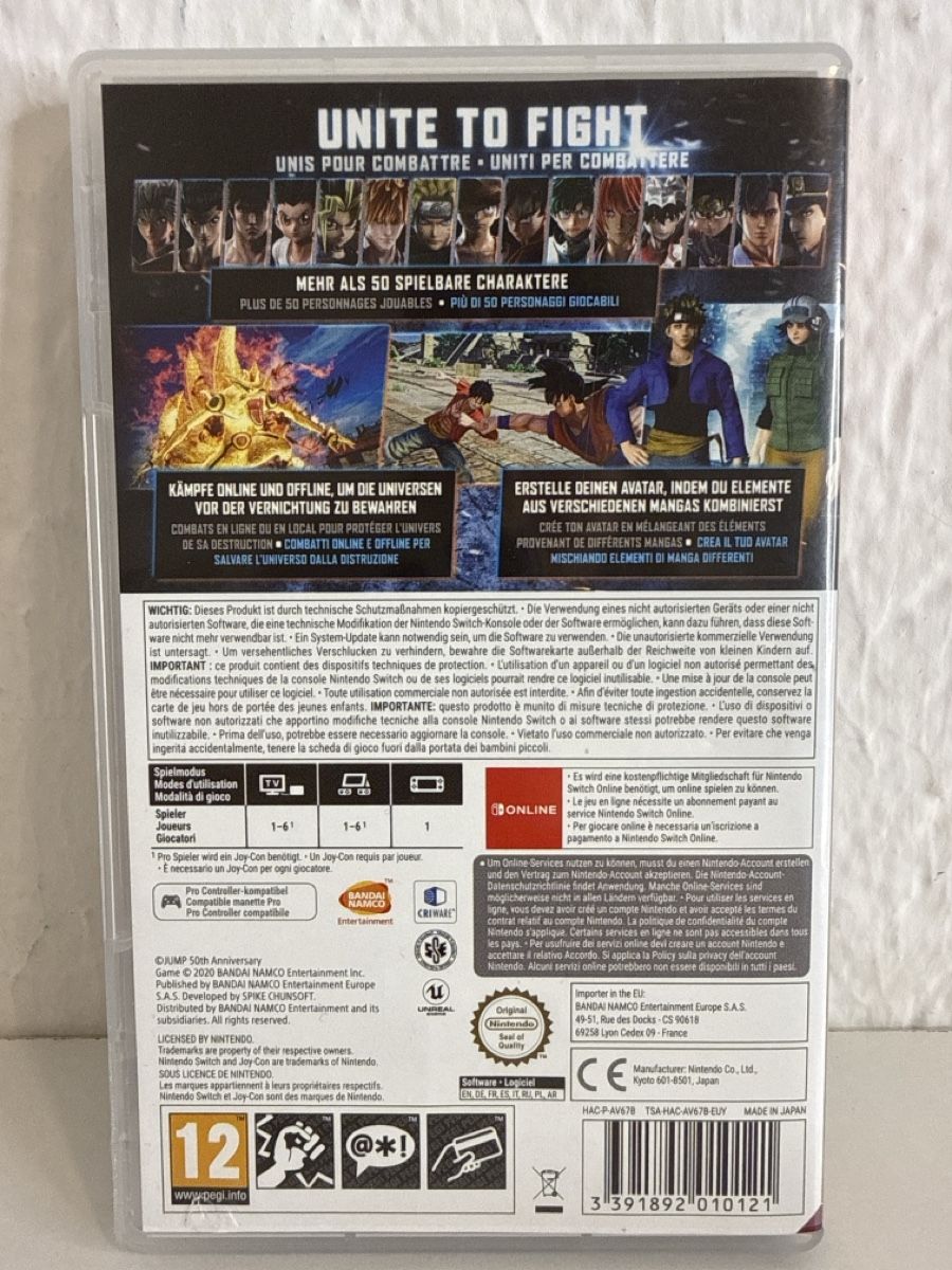 Jump Force Deluxe Edition - Nintendo Switch Game - Good! (Gebraucht) in ...
