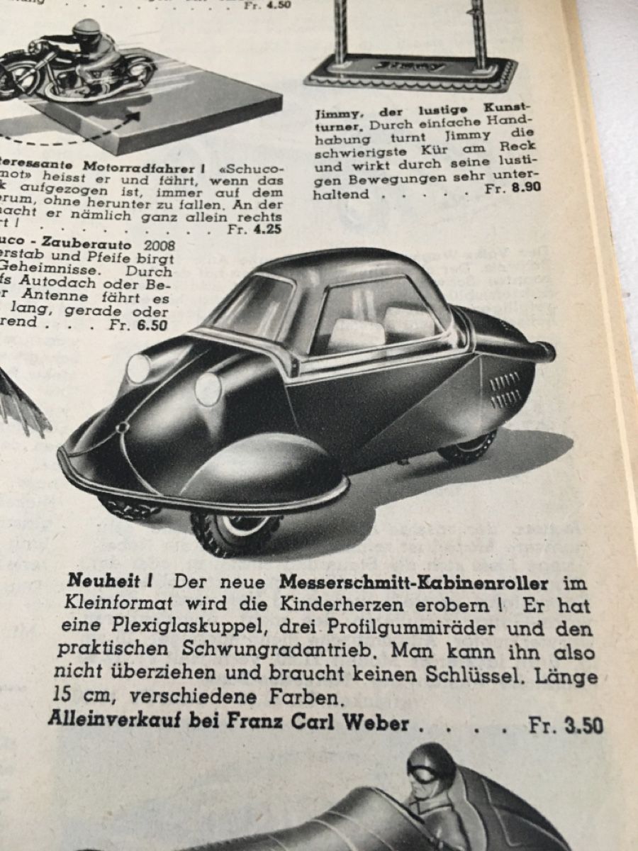 Altes Messerschmitt Modell (Gebraucht) in Grellingen für CHF 150 – mit ...