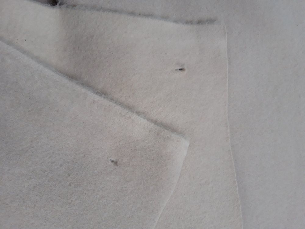 Stoff Meterware ca. 2.20m Länge x 1.55m Breite wie Velour (Gebraucht ...