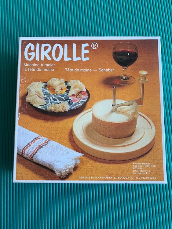 Original Käseschaber La Girolle für Tête de Moine | Kaufen auf Ricardo