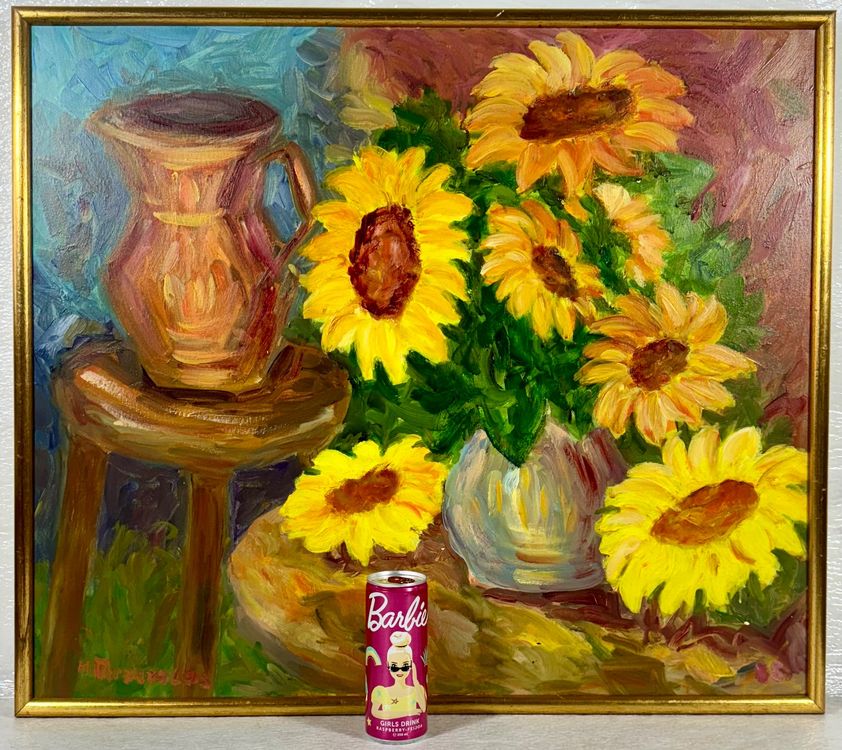 Grosses sehr schöne Stilleben Gemälde unleserlich Signiert (Gebraucht) in Root für CHF 5 – mit ...