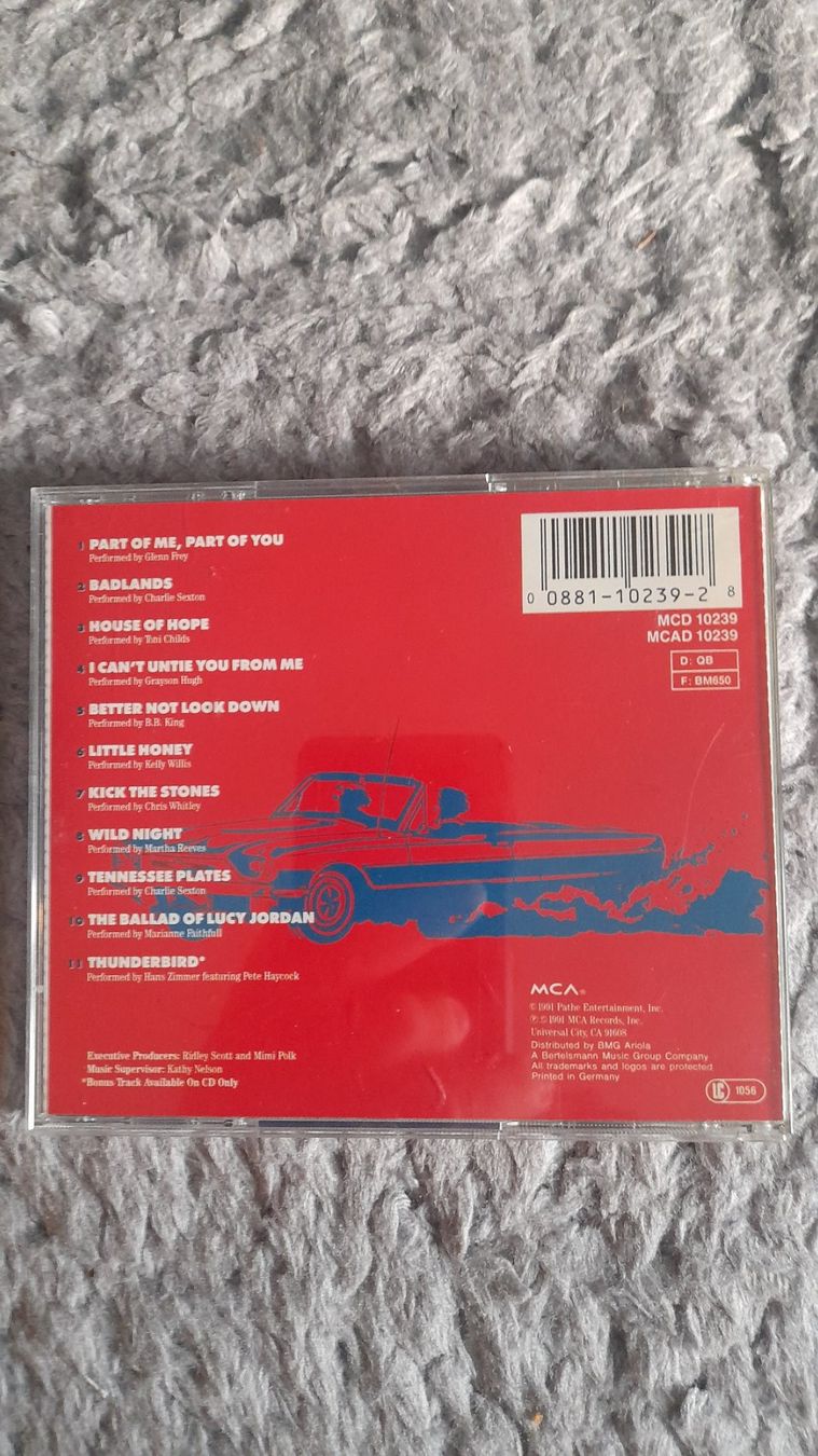 THELMA & LOUISE ORIGINAL MOTION PICTURE SOUNDTRACK (Gebraucht) in Wetzikon ZH für CHF 2 – mit ...