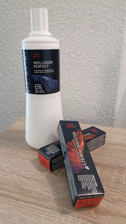 2x Wella Koleston Perfect 6/43 + 20Vol 6% Oxidant | Kaufen auf Ricardo