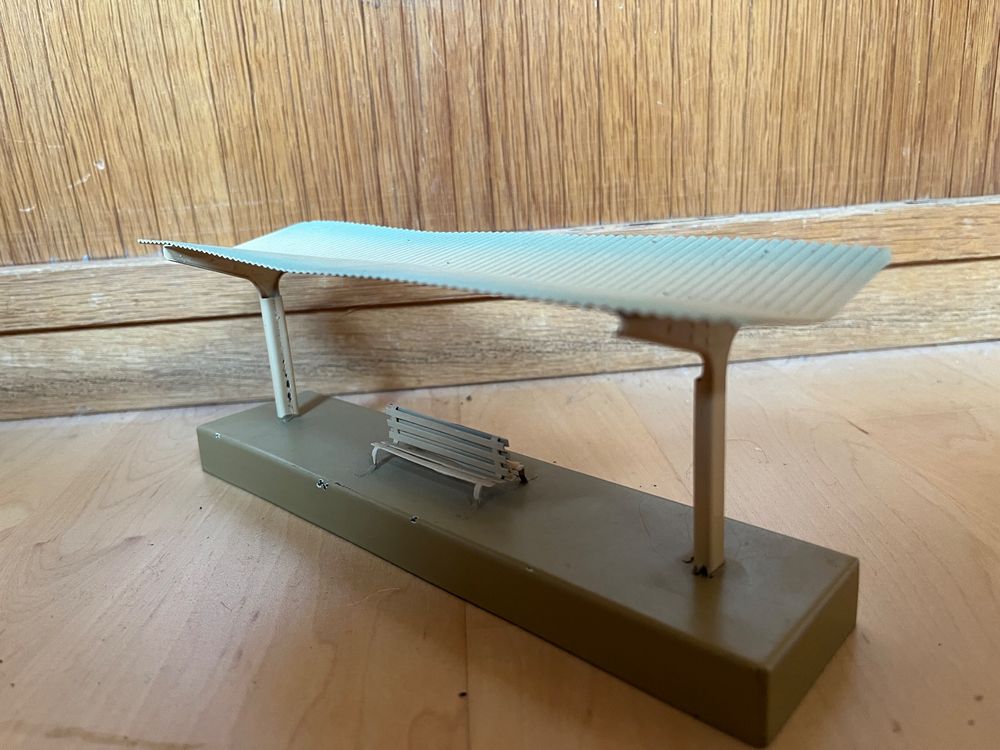 Antik Märklin 422 Bahnsteig hellblau H0 Blech (Gebraucht) in Schlieren ...