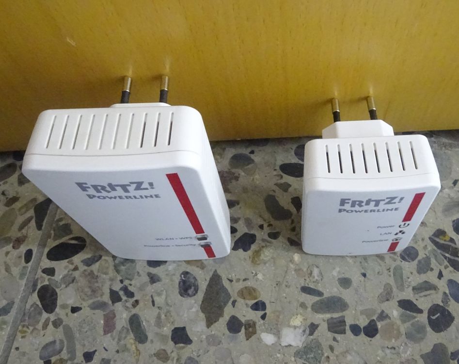 AVM FRITZ!Powerline 540E WLAN Set WLAN Starter Kit 500 MBits (Gebraucht ...