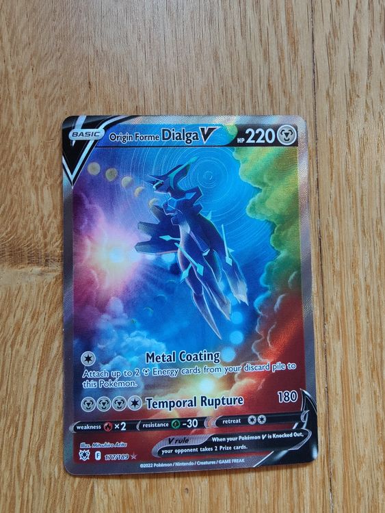 Origin Forme Dialga V; 177/189 | Kaufen auf Ricardo