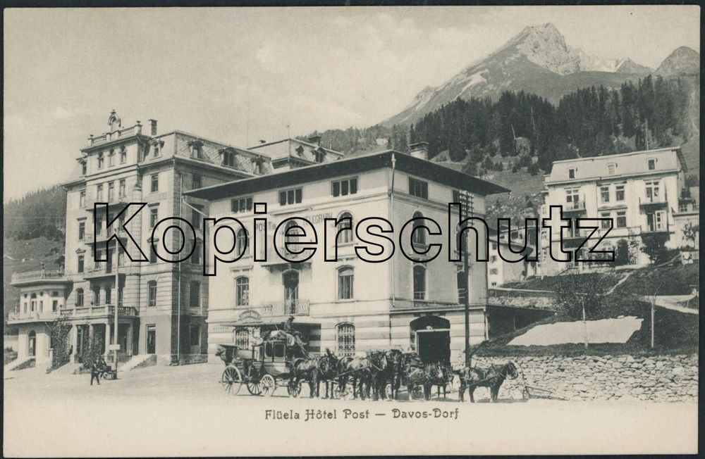 GRS Davos - Post - Postkutsche (Neu (gemäss Beschreibung)) in Schindellegi für CHF 250 – mit ...