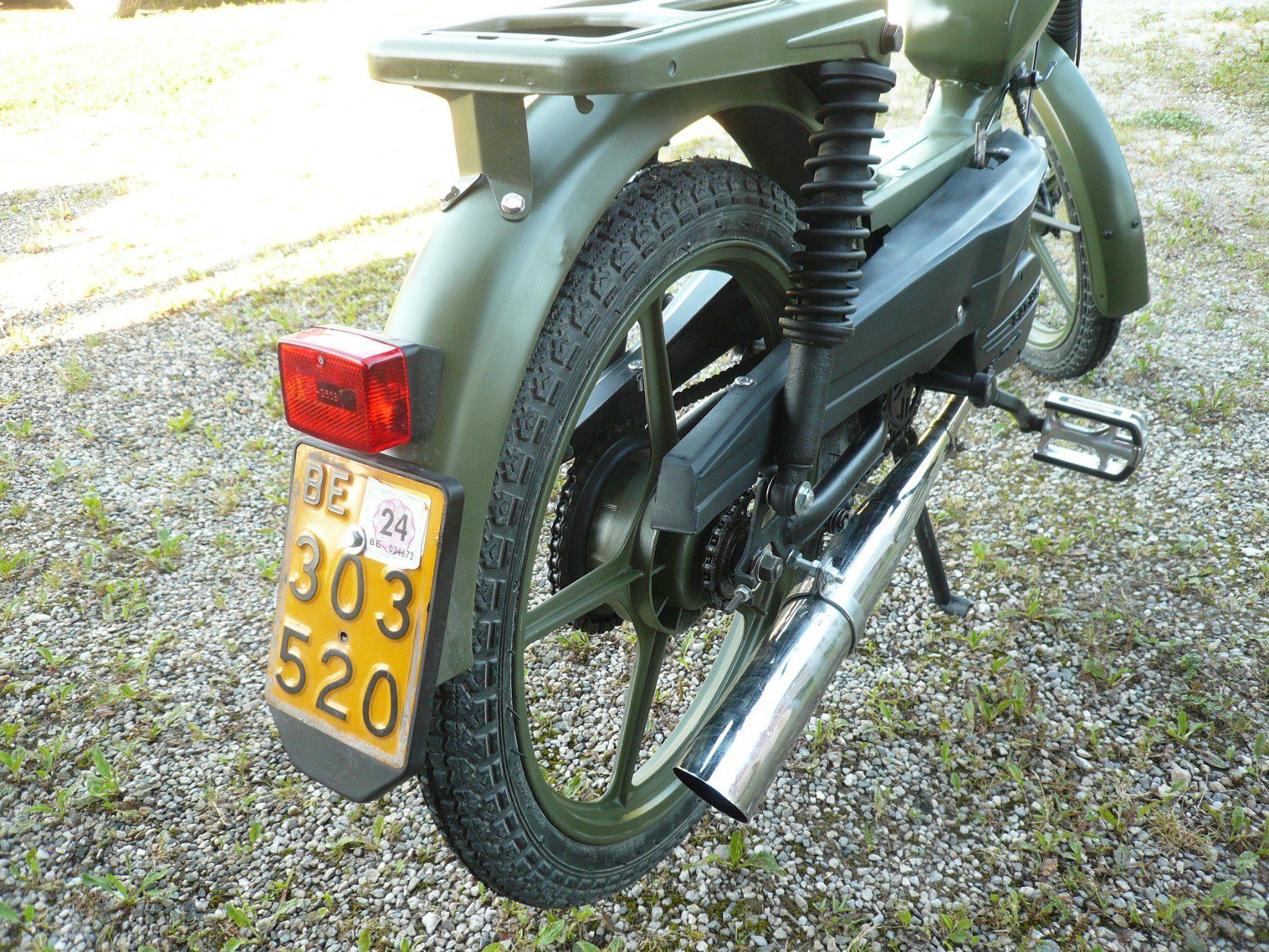 TÖFFLI SACHS PONY 503 GTA NEU LACKIERT MIT BADAS 41 ZYLINDER (Gebraucht ...