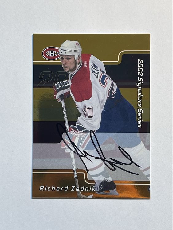 Richard Zednik Signed (Gebraucht) in Uster für CHF 3 – mit Lieferung ...