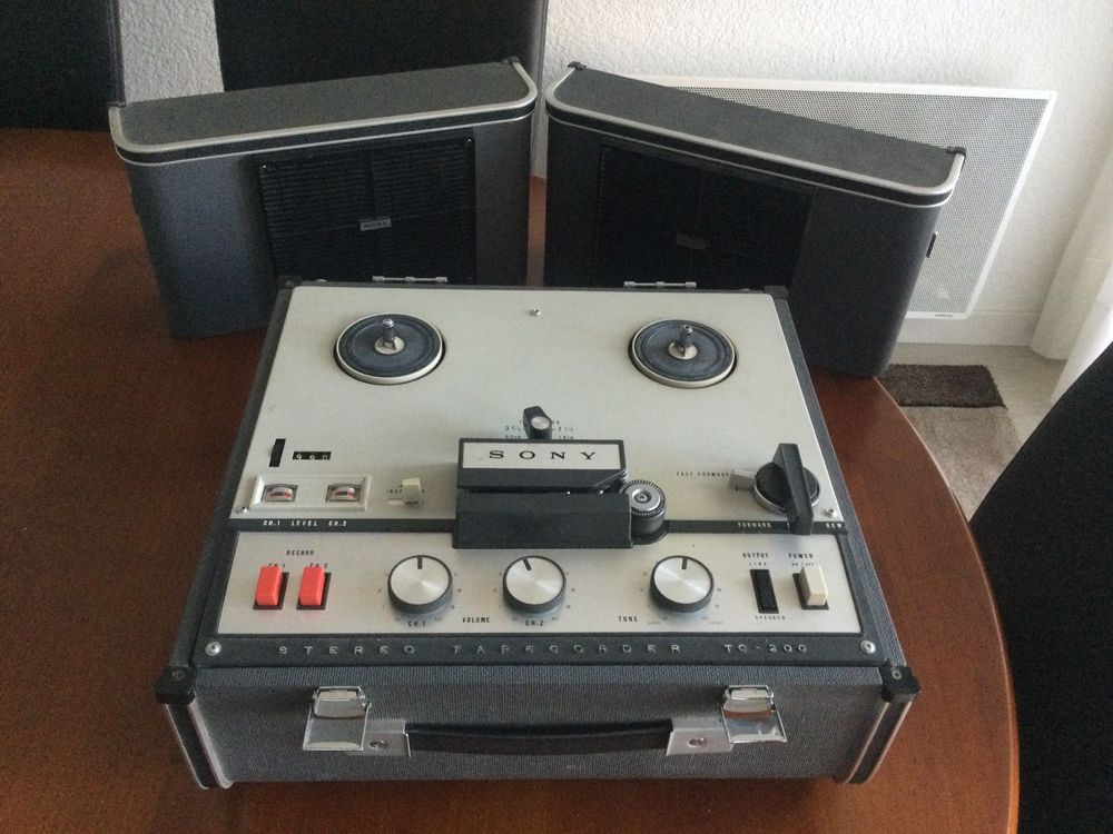 Sony TC-200 lecteur de bande stéréo 1968 | Kaufen auf Ricardo