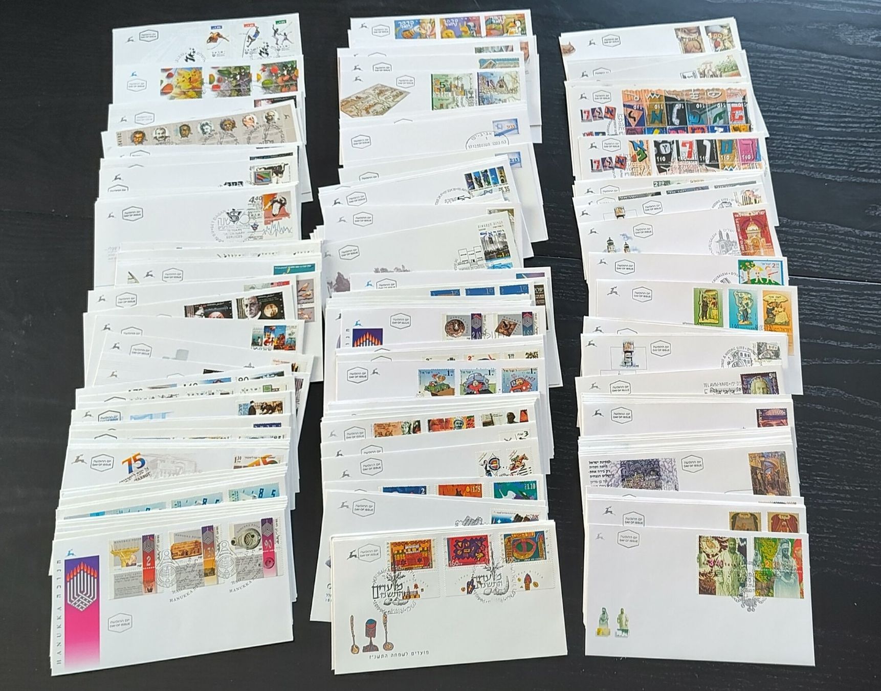 Israel: Grossartige Sammlung FDCs mit Tabs 1976-2001 (Gebraucht) in ...