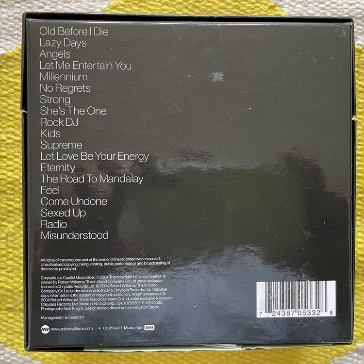 ROBBIE WILLIAMS-BOX SET 19SINGLES BOX GREATEST HITS | Kaufen auf Ricardo