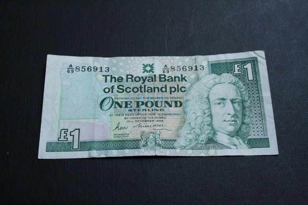 1 billet The Royal Bank of Scotland 1988 (Gebraucht) in Cormondrèche ...