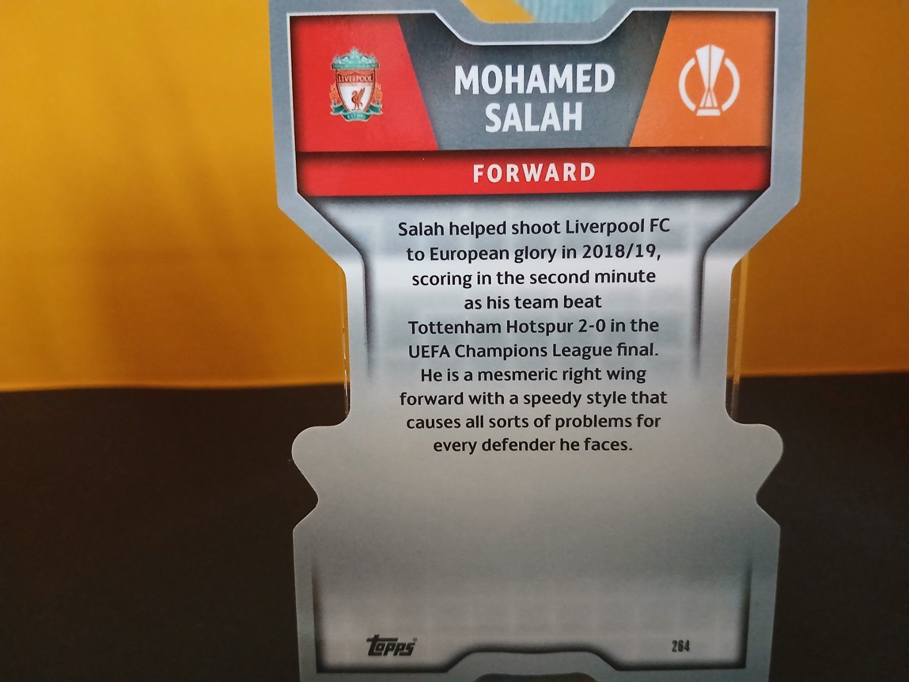 Topps Pro Elite Mohamed Salah ab 1.- (Neu (gemäss Beschreibung)) in ...