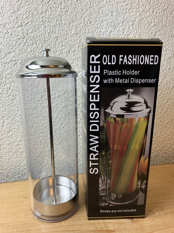 40 Stk. Retro Straw Dispenser / Strohhalmspender (Neu (gemäss ...