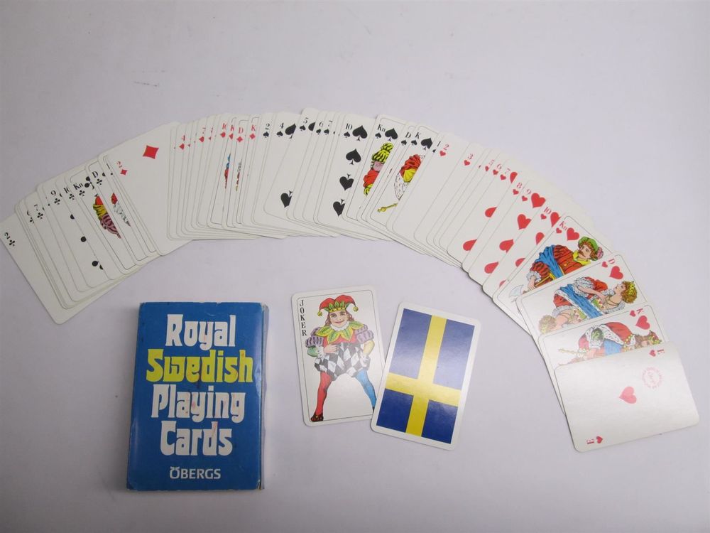 Spielkarten ÖBERG Royal Swedish Cards | Acheter sur Ricardo