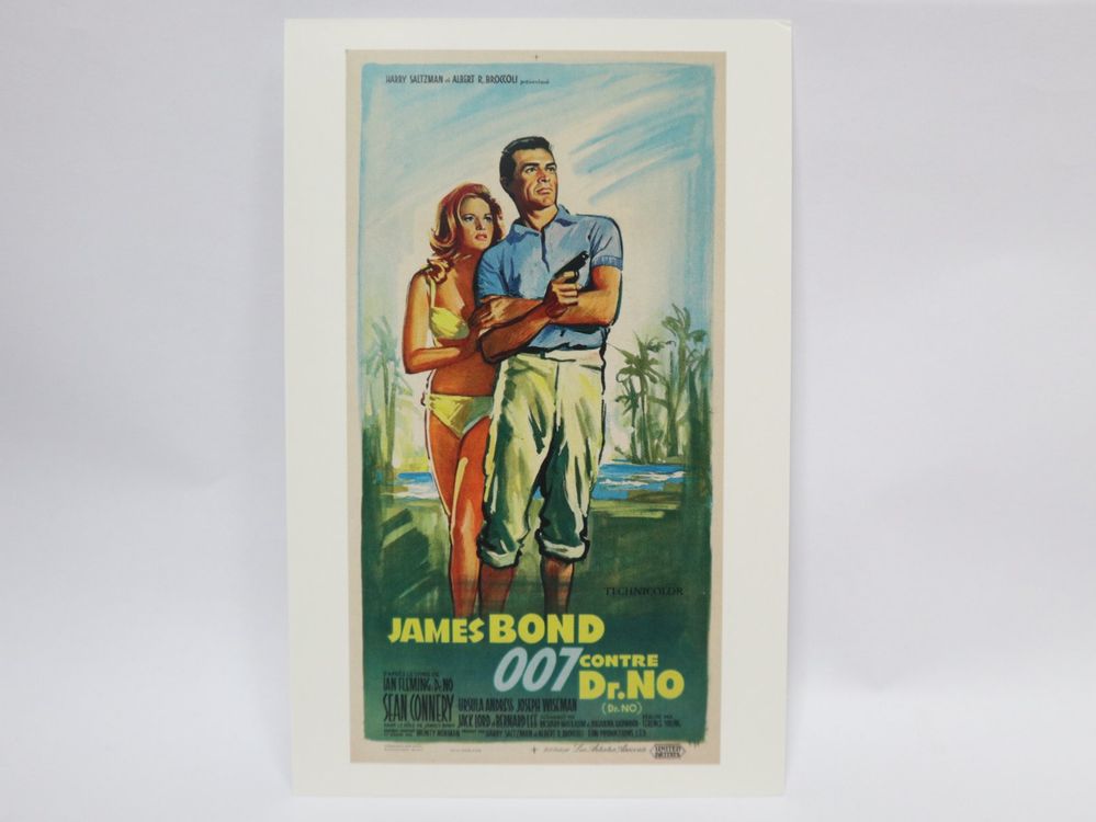 AK 007 James Bond French Poster Dr. No Sean Connery (Neu (gemäss ...