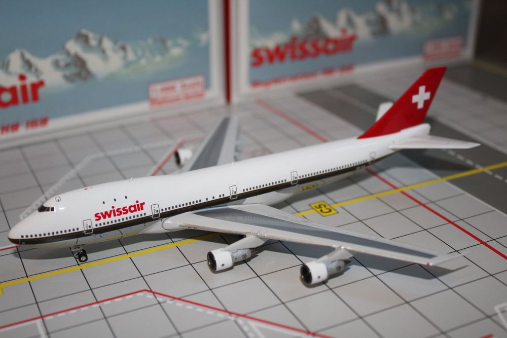 Swissair B747-300 (HB-IGB) "Zürich", 1:400 | Kaufen auf Ricardo