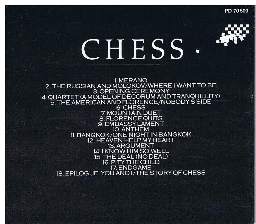CHESS (Musical): Benny Andersson und Björn Ulvaeus (ABBA) | Kaufen auf ...
