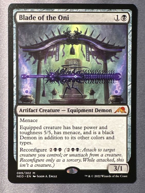 Blade of the Oni 089/302 Kamigawa Neon | Kaufen auf Ricardo