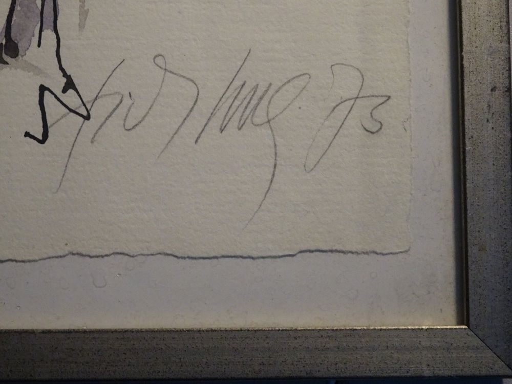 Fritz hug Steinbock signiert und datiert 1973 (Gebraucht) in Siebnen für CHF 463 – mit Lieferung ...