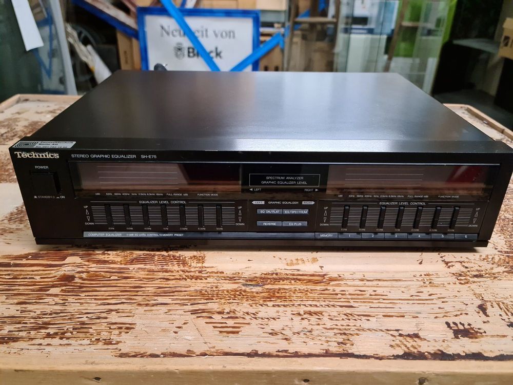 Technics Stereo Graphic Equalizer SH-E75 (Gebraucht) in Weite für CHF 50 – mit Lieferung auf ...