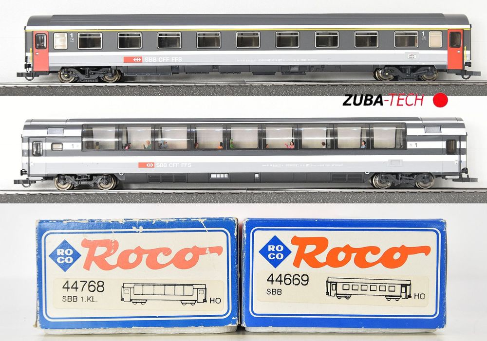 Roco 2x EC-Wagen der SBB H0 GS mit OVP (Gebraucht) in St. Gallen für ...