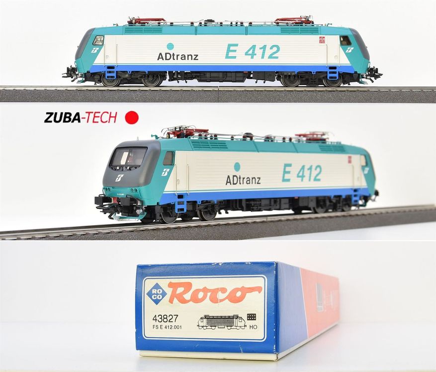 Roco 43827 E-Lok E 412 FS H0 GS Analog | Kaufen auf Ricardo