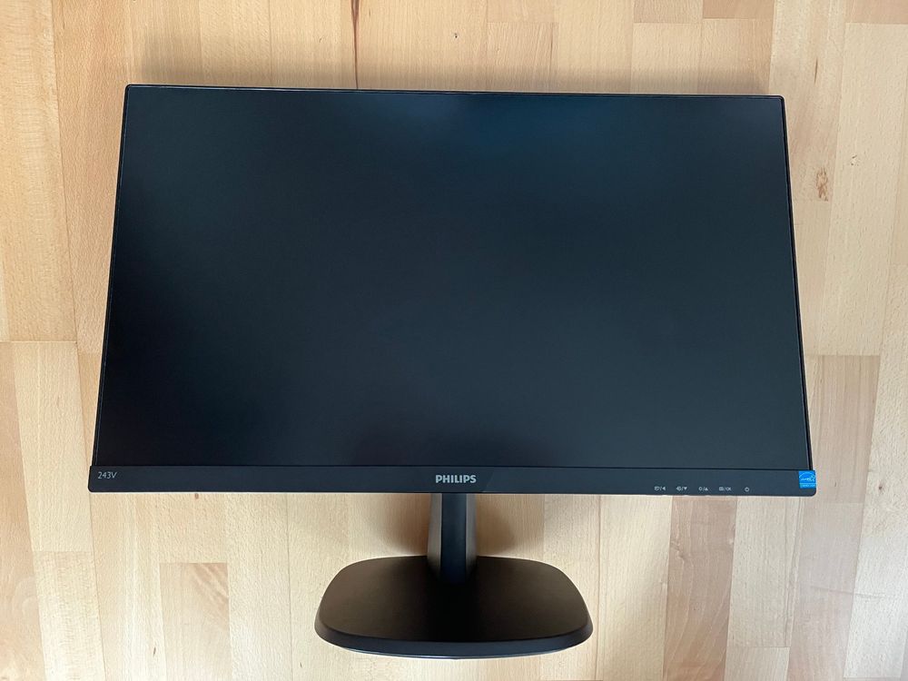 FullHD 24" Monitor PHILIPS 243V7Q mit HDMI/DVI/VGA (Gebraucht) in ...
