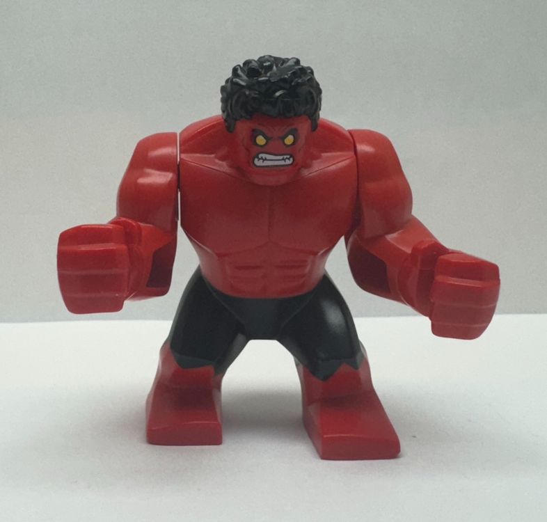 Lego Red Hulk - Large Figure Minifigur sh370 Super Heroes | Kaufen auf ...