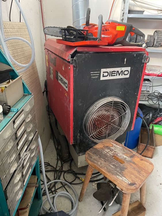 DIEMO Heizgerät Bauheizung Warmluftgebläse Occasion günstig (Gebraucht) in Muri AG für CHF 800 ...
