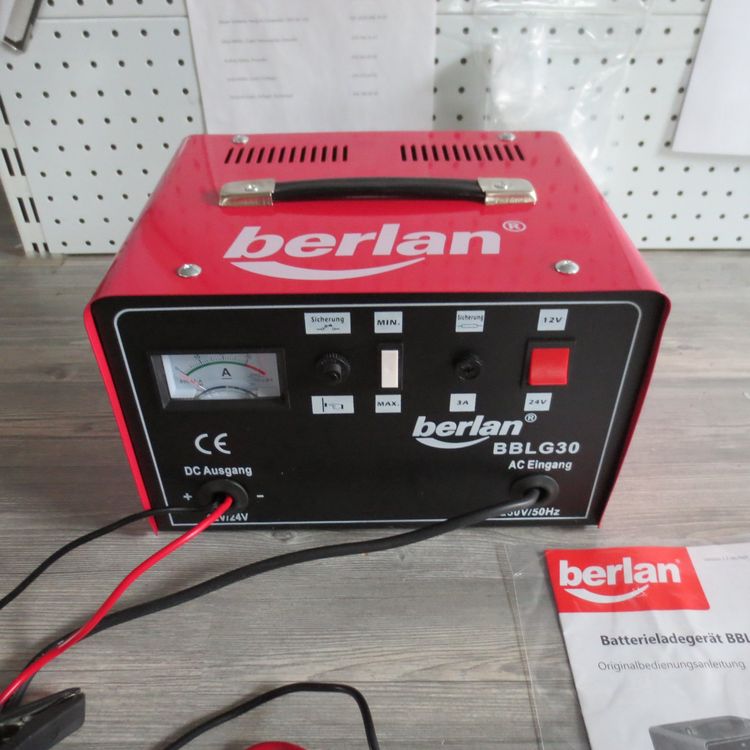 Berlan Batterieladegerät 12-24 Volt Ladegerät Auto Kfz | Kaufen auf Ricardo
